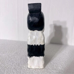 Handmade | Accents | James Haddon Hand Carved Wood Folk Art Cat Statue ...